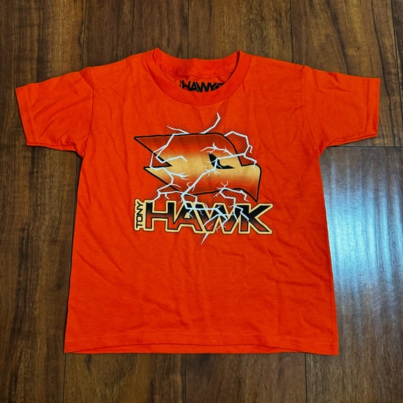 Tony Hawk | Shirts & Tops | New Tony Hawk Kids Orange Tshirt Sz 45 ...